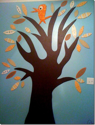 Live The Home Life: DIY: A Tree for Baby Evan